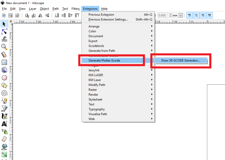 Draw 3D Inkscape Extension – InvenSphere